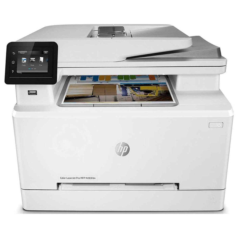 HP M283fdn Color LaserJet Pro MFP, Print speed up to 22 ppm (black ...